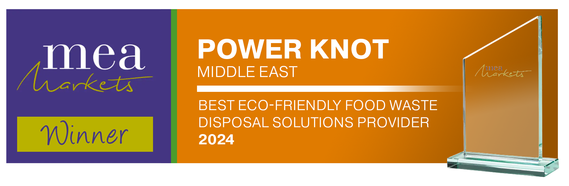 MEA Markets Names Power Knot Best Eco-Friendly Food Waste Disposal ...